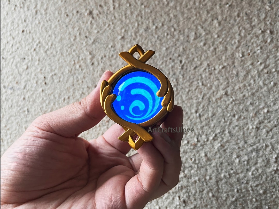 Fontaine Vision, LED Light up Genshin Impact Vision,led Fontaine Vision ...