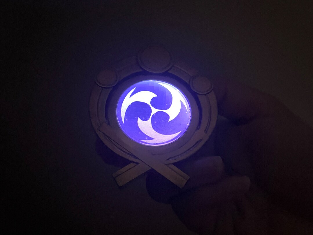 Inazuma Vision, LED Light up Genshin Impact Vision,led Inazuma Vision ...