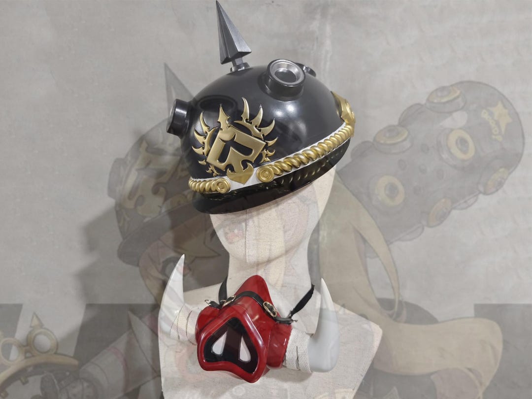 Luciana Helmet, Luciana Mask, Inspired by Zenless Zone Zero, Game ...