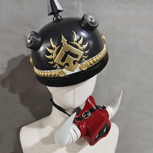 Luciana Helmet, Luciana Mask, Inspired by Zenless Zone Zero, Game ...