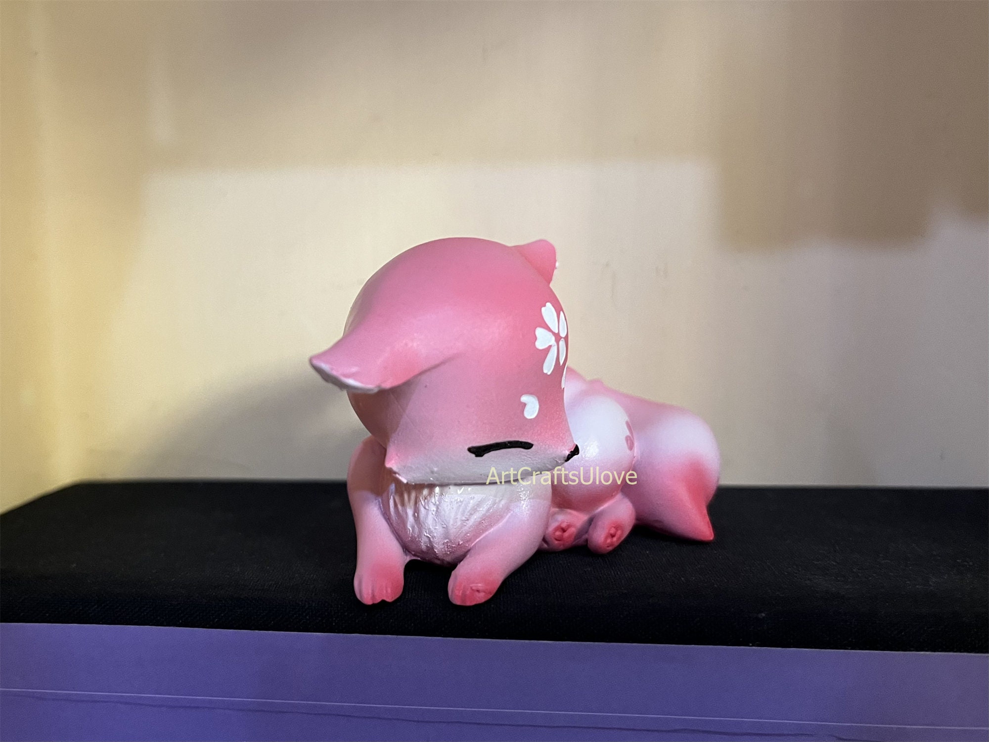 Yae Miko Fox Figure Resin Sculpture Genshin Impact Lady Yae - Etsy