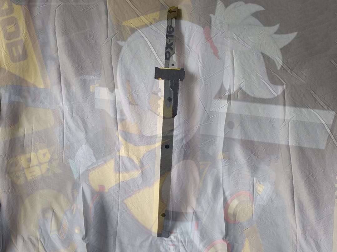 Soldier 11 Cosplay Knife, Inspired by Zenless Zone Zero, 3D Printing ...