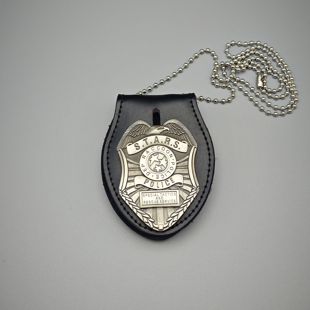 Resident Evil 2/3 S.T.A.R.S. Raccoon City RPD Badge, Reisjdent Evil ...