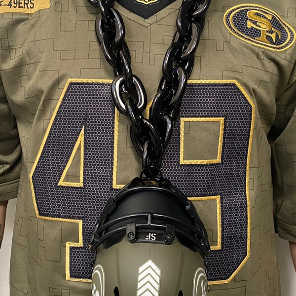 49ers Chain Necklace - Etsy