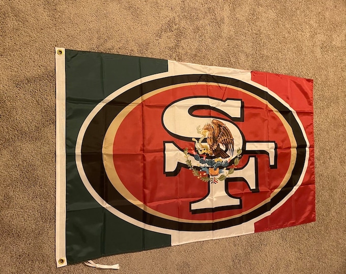 49ers Mexican Pride 3x5 Flags - Etsy