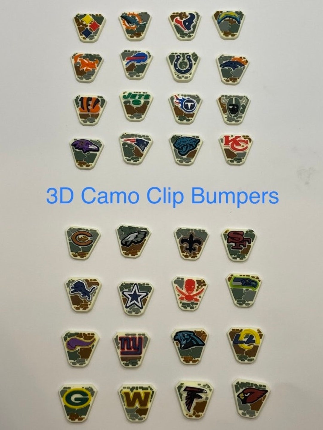 3D Camo Mini Helmet Visor Clip Bumper Set (new Product!!) - Etsy