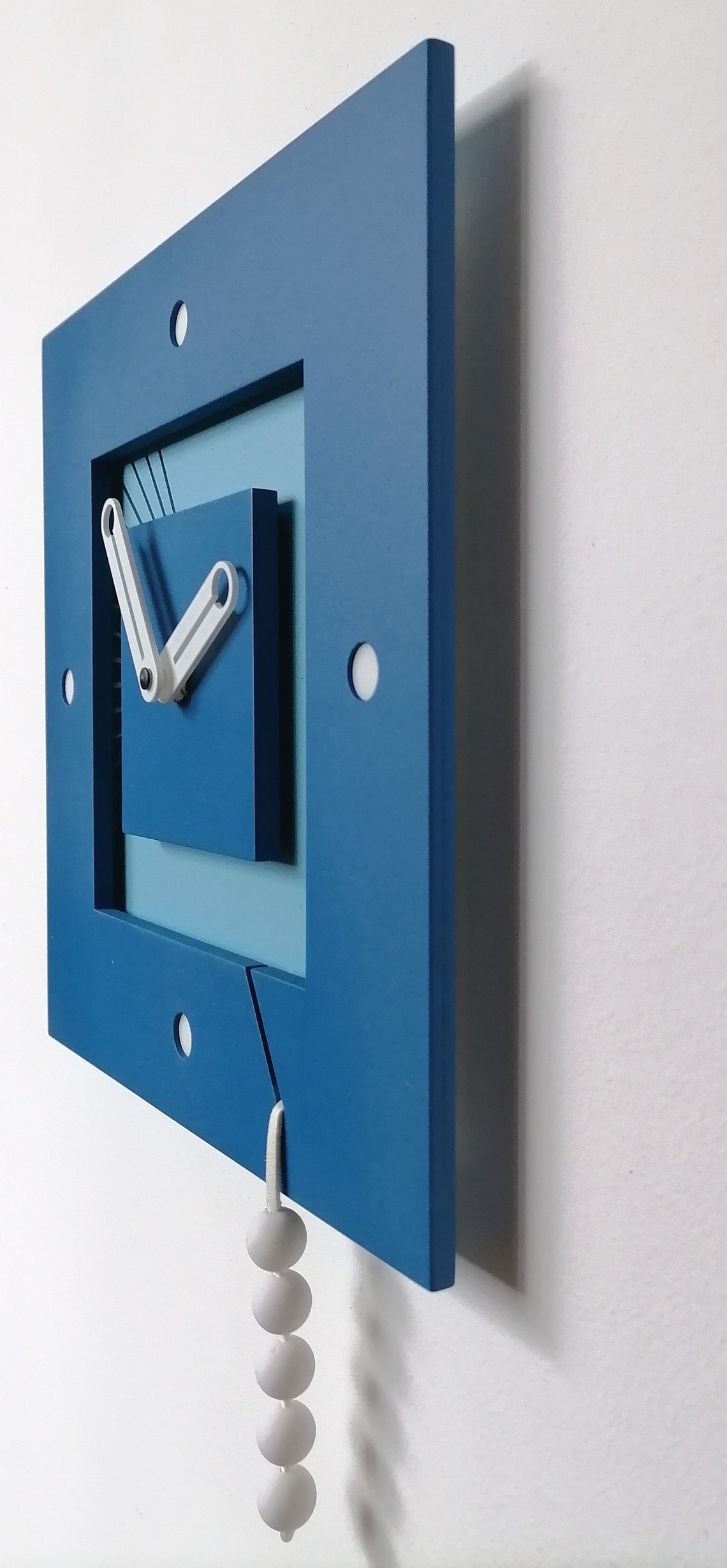Square Small Wall Clock, Perfect for Gift - Etsy