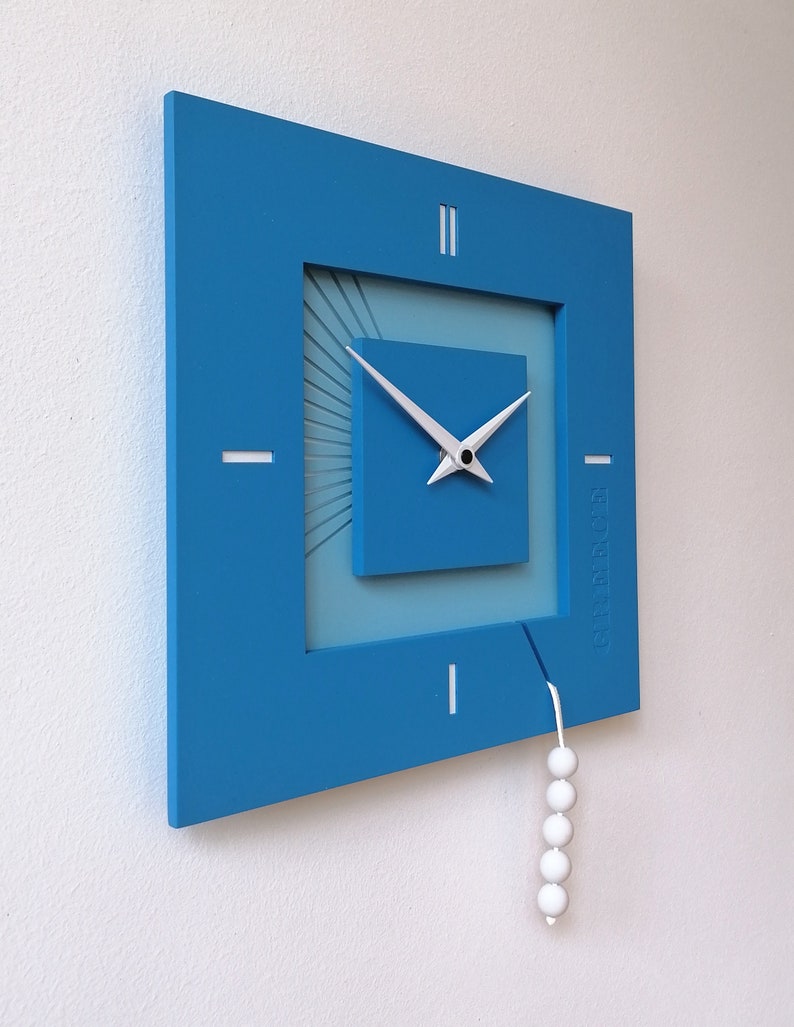 Square Small Wall Clock, Perfect for Gift - Etsy