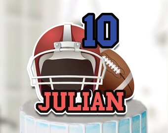 Arsenal Inspired Football Cake Topper - Etsy