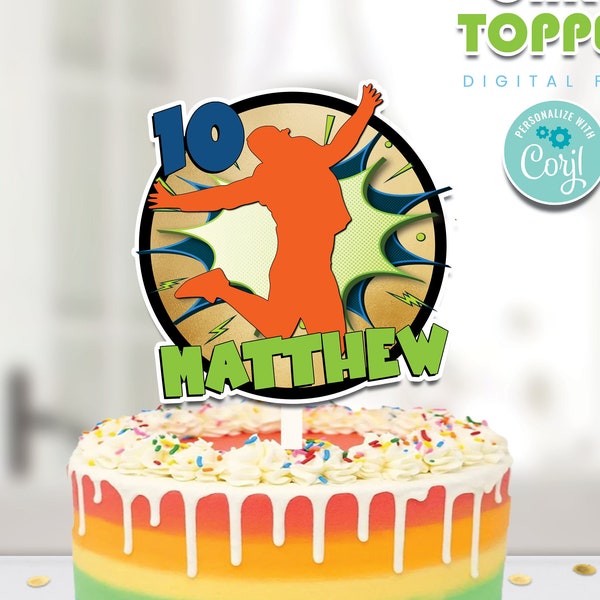 Trampoline Birthday - Etsy