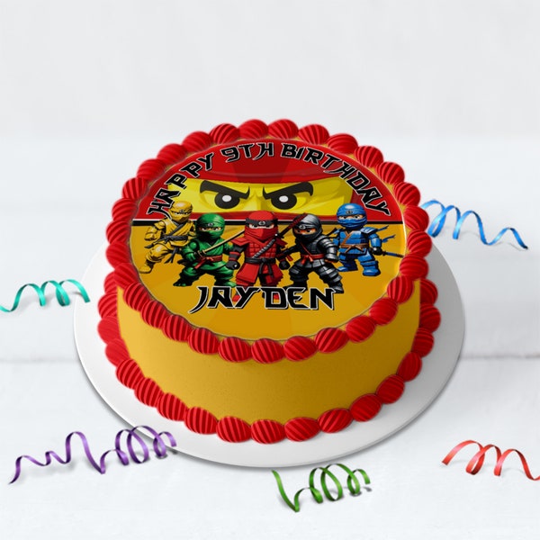 Ninjago Cake Topper - Etsy