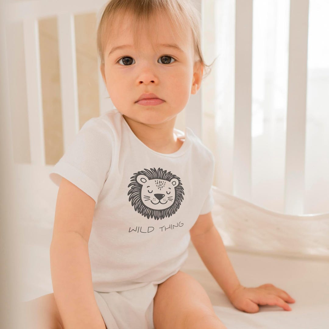 Lion Safari Animals Plotter File | Baby Lion SVG Cut File | Jungle ...