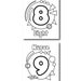 Bilingual Numbers (0-9) Coloring Pages | Fun Printable for Children to ...