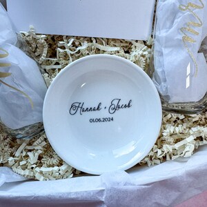 Engagement Gift Box for Couple, Engagement Gift Basket for Couple ...