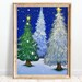 PRINTABLE Christmas Printable Wall Art, Printable Christmas Tree Art ...