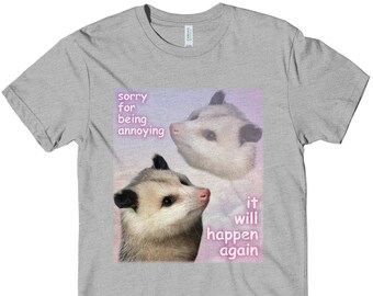 Sorry Possum - Etsy
