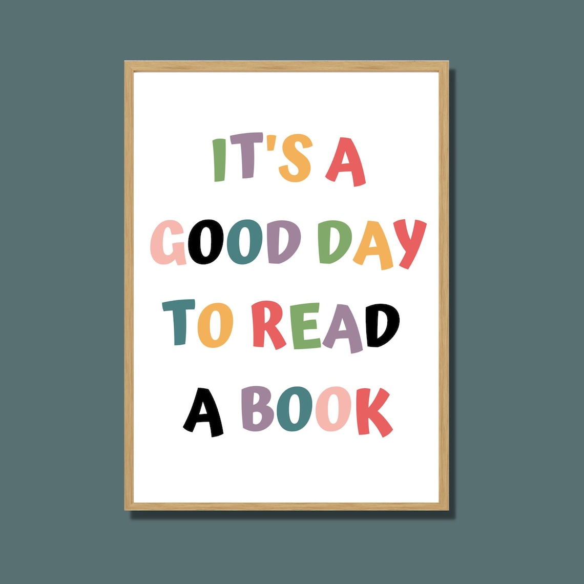 Read Books Printable, Kids Playroom Decor, Classroom Poster, Reading ...