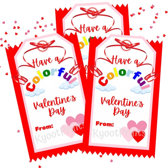 Printable Valentine's Day Tags For Kids Editable, 51% OFF