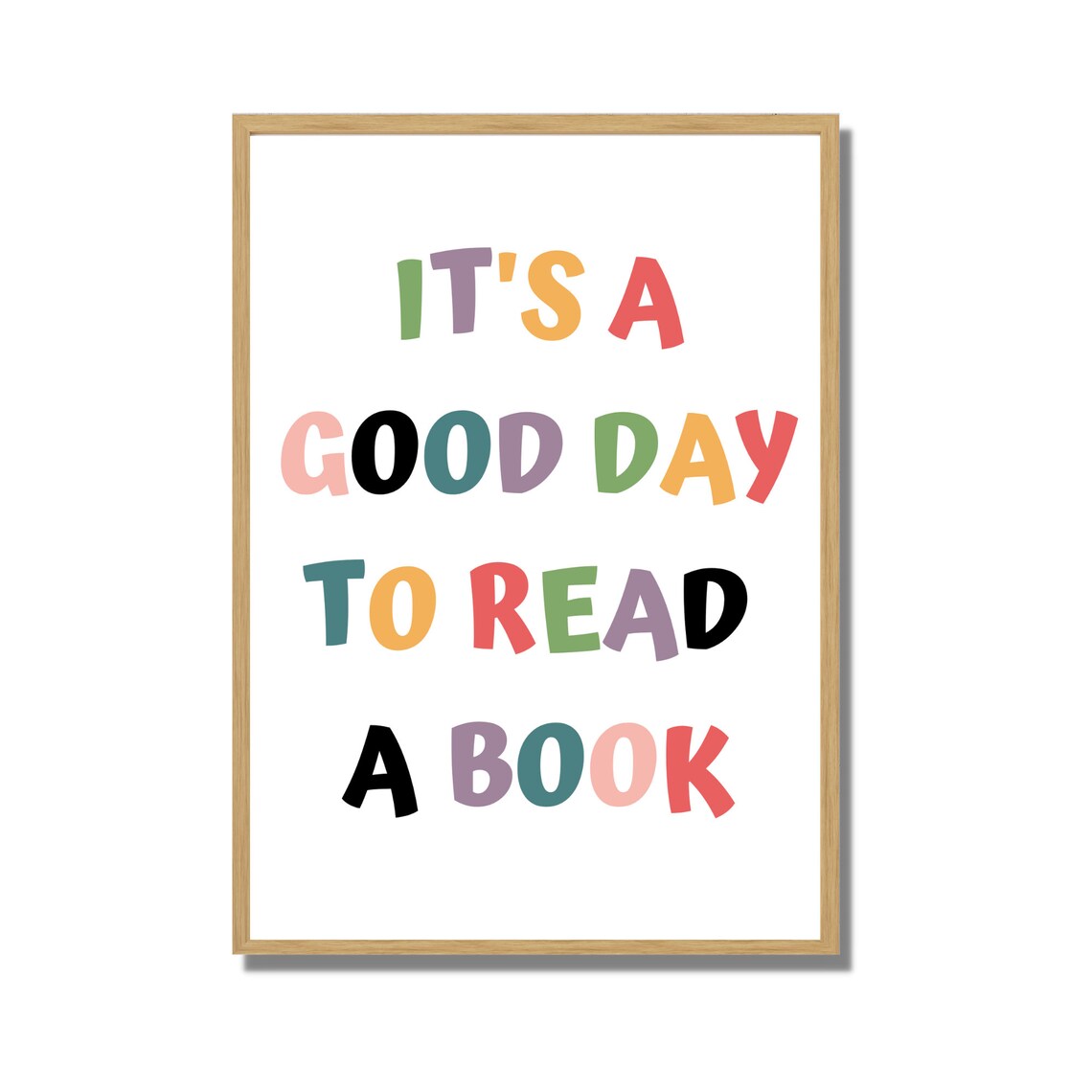 Read Books Printable, Kids Playroom Decor, Classroom Poster, Reading ...