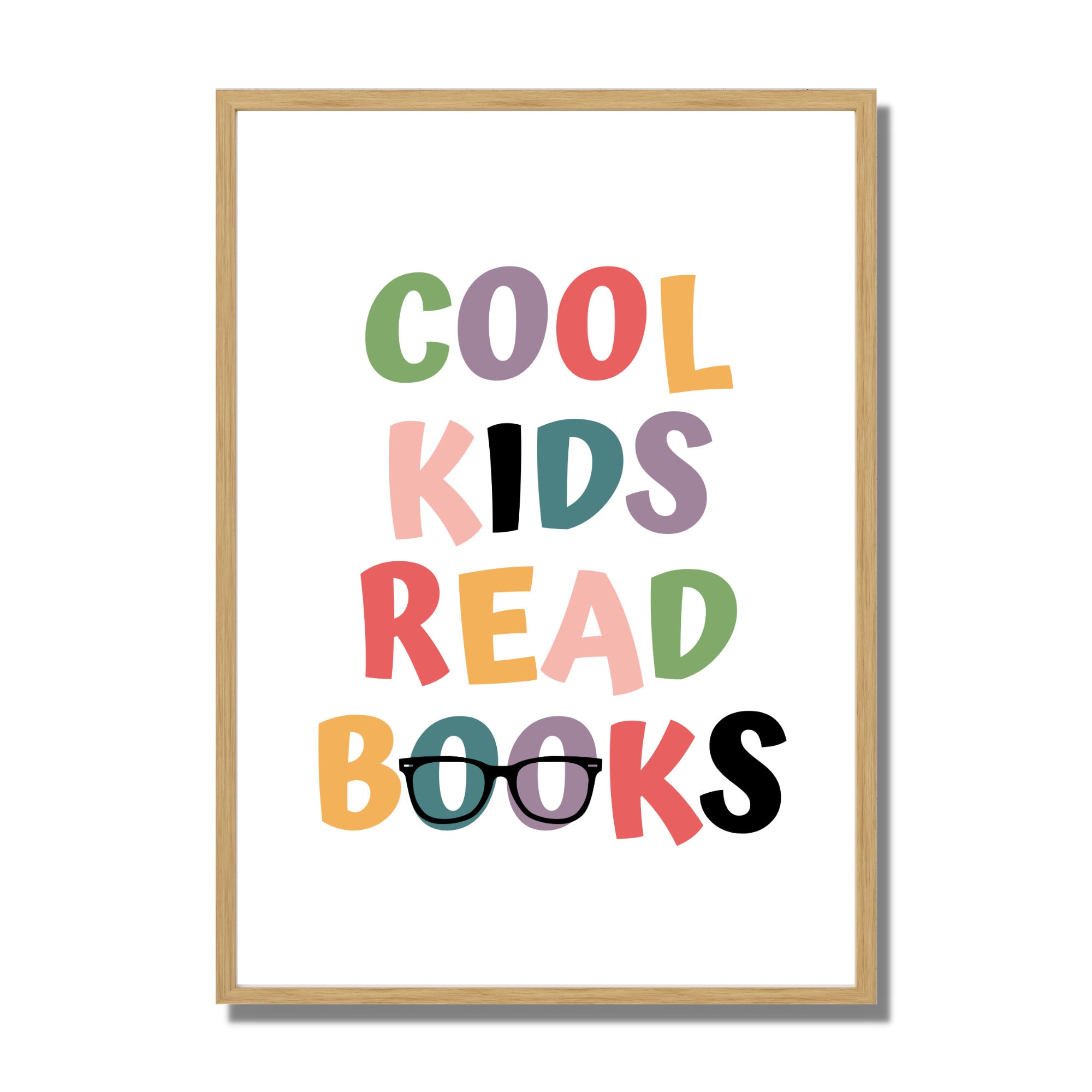 Read Books Printable, Kids Playroom Decor, Classroom Poster, Reading ...