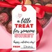 Valentine's Day Gift Tag Valentine Treat Bag Tags Happy Valentine's Day ...