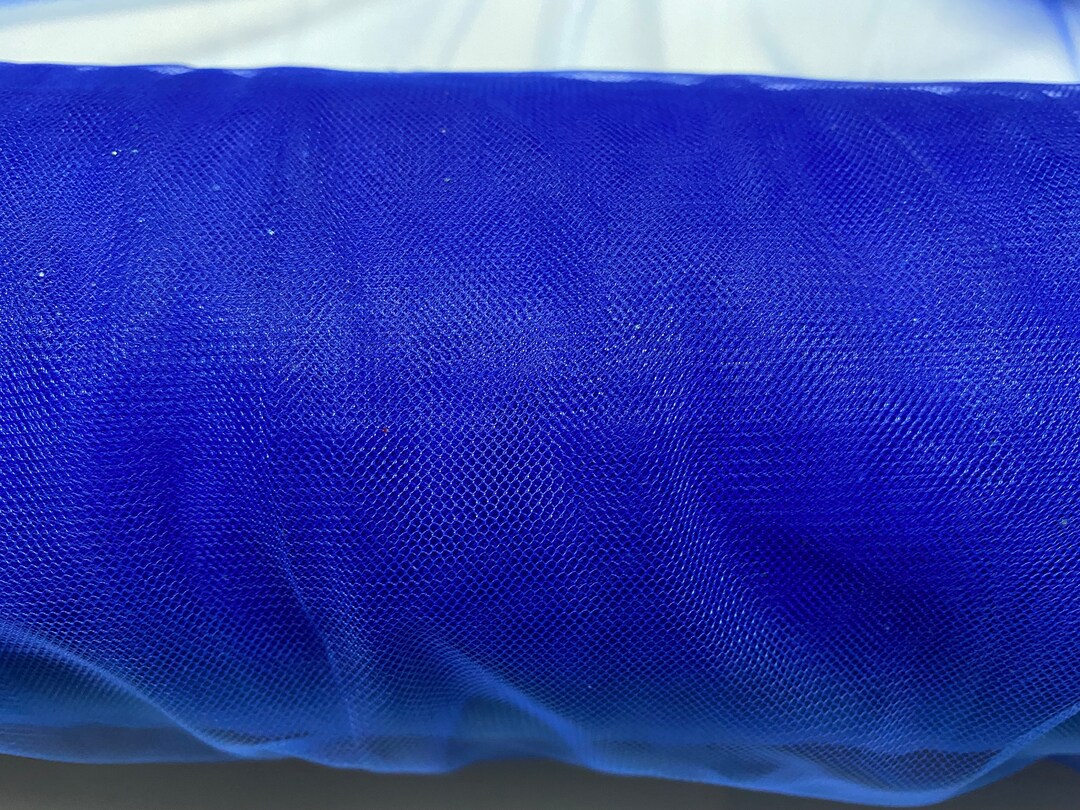Royal Blue Tulle Fabric: 59" Wide Sewing Tulle - Etsy