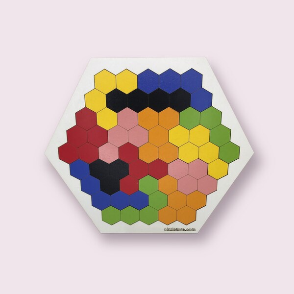 Geometric Puzzle - Etsy