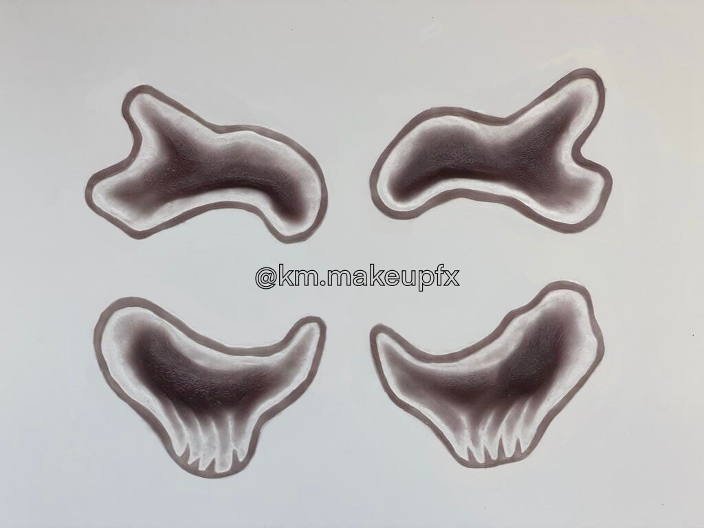 Zombie Eye Socket Prosthetic Set - Etsy