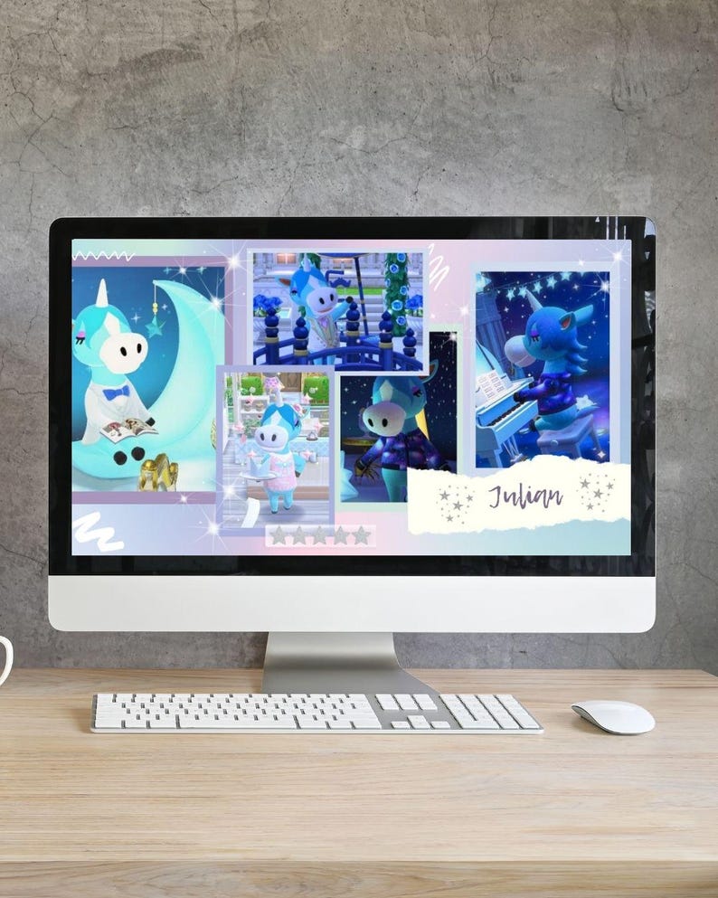 Julian Acnh Desktop Wallpaper - Etsy