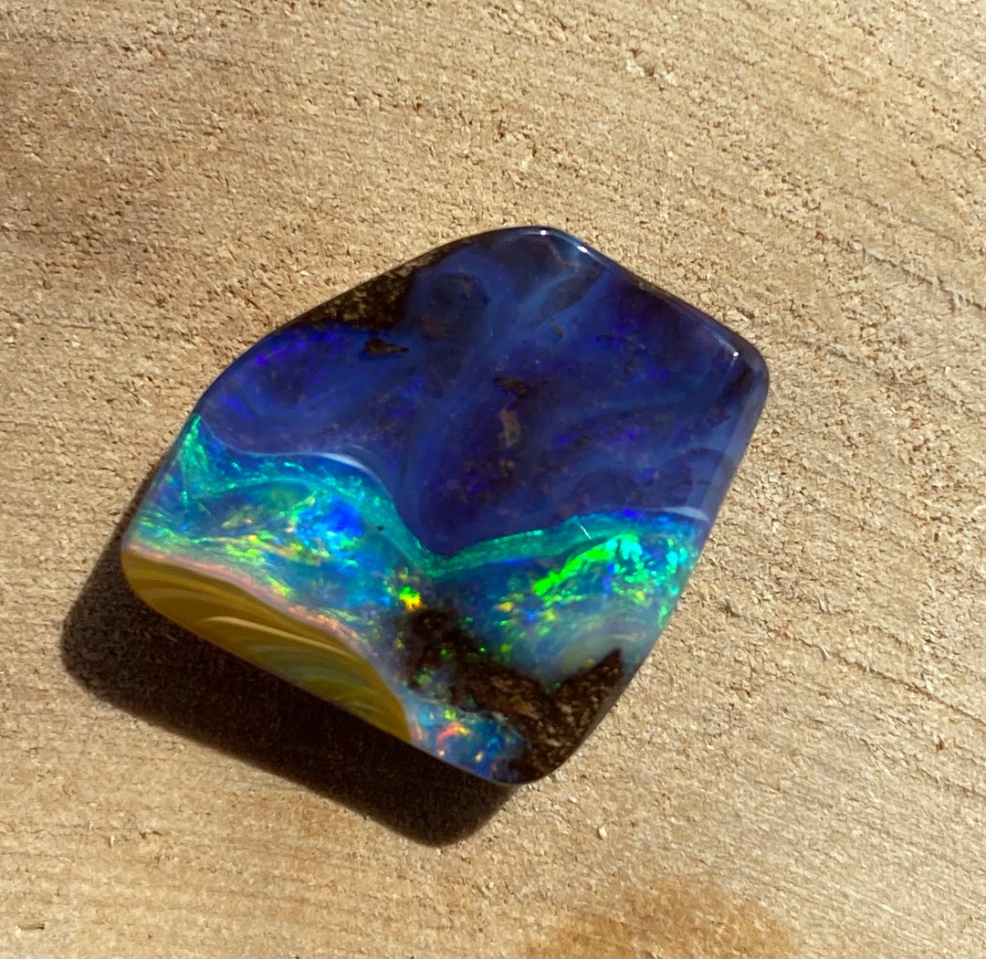 Myopal Quality Boulder Opal 175 Ct Magic Picture - Etsy