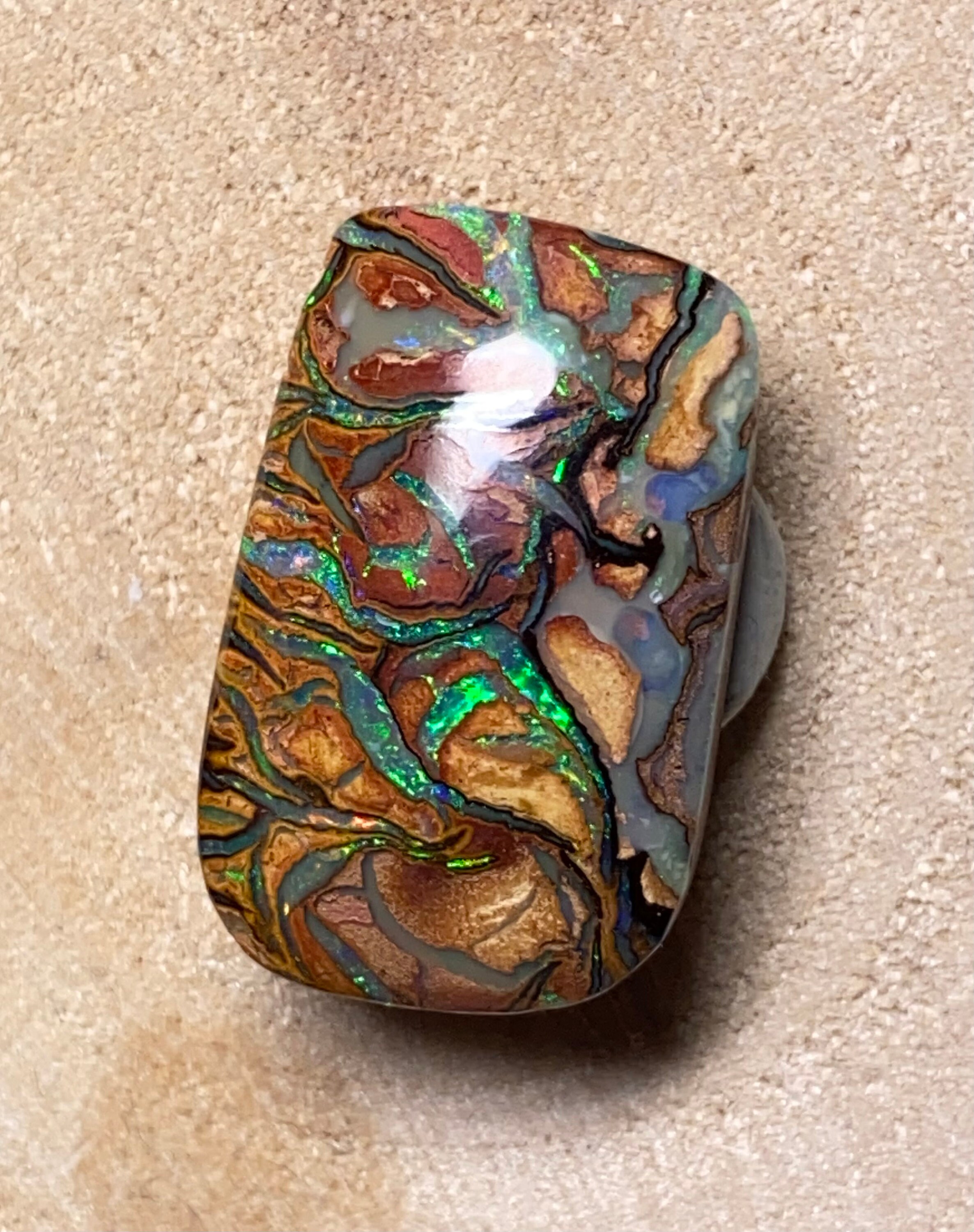 Myopal Quality Opals 18ct Koroit Matrix Opal - Etsy