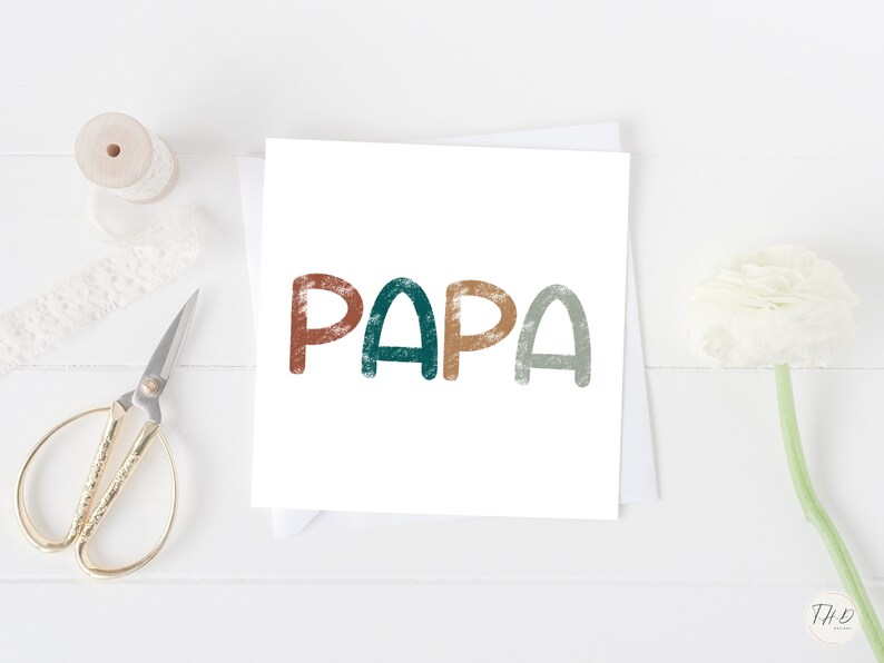 Fathers Day PNG, PAPA Sublimation Design, Textured Effect Clipart ...
