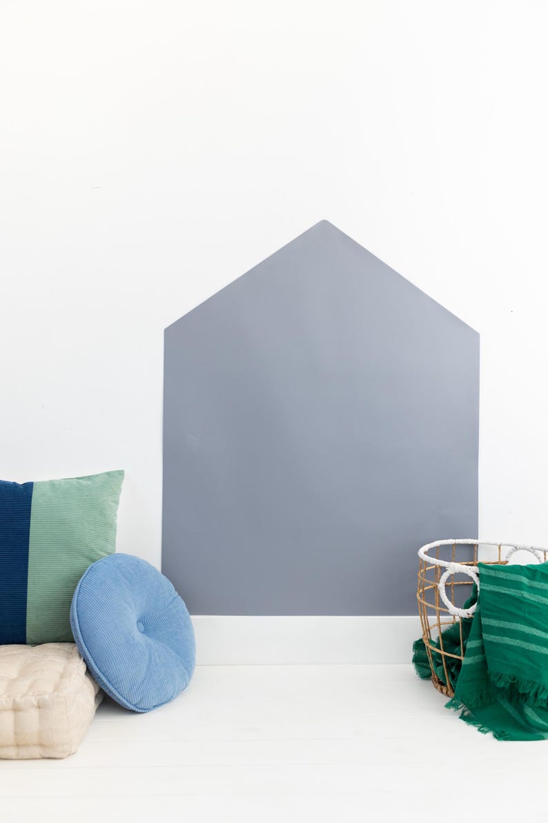 Kids Magnetic House Wall Decal Peel and Stick Wall Sticker Removable ...