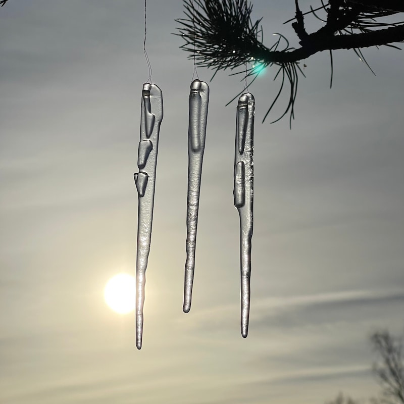Christmas Tree Icicles - Etsy