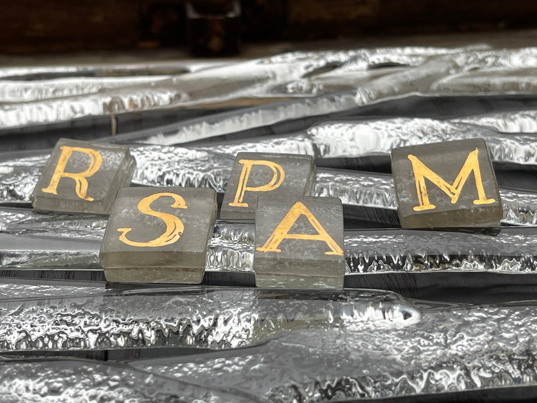 Artist Fused Gold Glass Letter | Gold Letter | Gold Chandelier ...