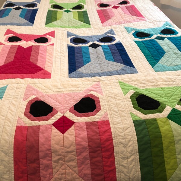 Owl Baby Quilt - Etsy