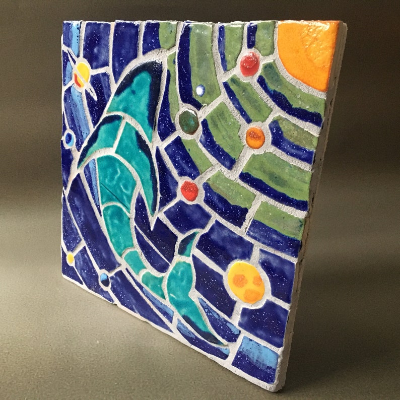 Solar System Mosaic, Cosmic Whale, Planets and Sun, Mosaic Cosmic ...