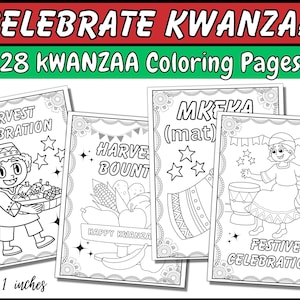 Fun Kwanzaa Coloring Pages - Kwanza Principles Coloring Sheets K-2 ...