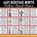 AAPI Heritage Month Printable Biography Posters - Inspiring Leaders for ...