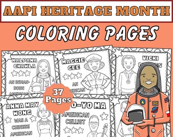 Printable Asian American & Pacific Islander Heritage Month Coloring ...