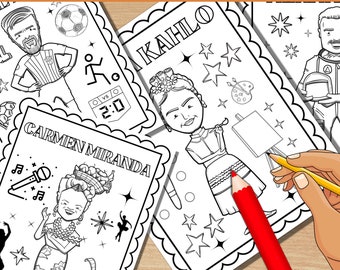 Hispanic Heritage Month Coloring Pages National Hispanic Heritage Month ...