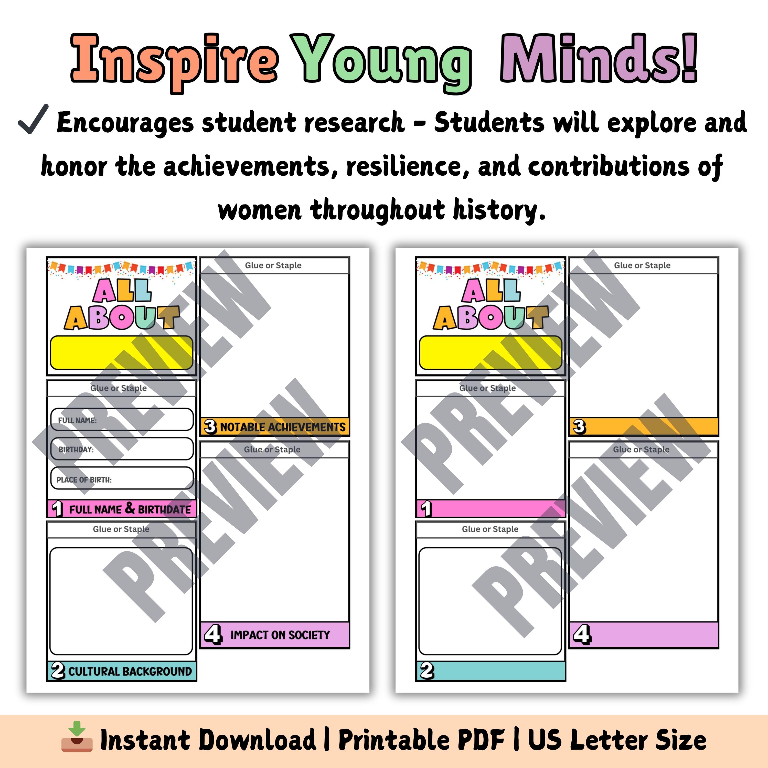 Marie Curie Printable Flipbook | Women in Science Activity | No-prep ...
