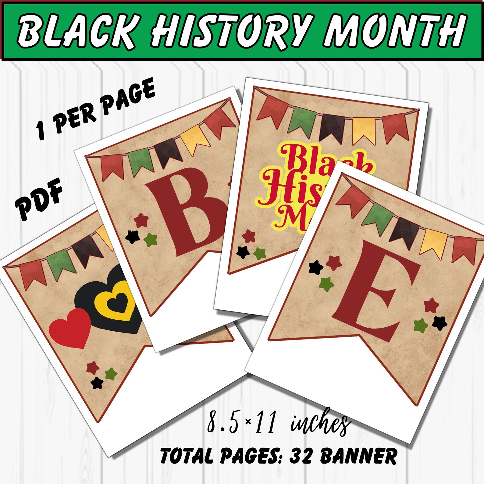 Black History Month Bulletin Board - Interactive Biography Posters - 32 ...