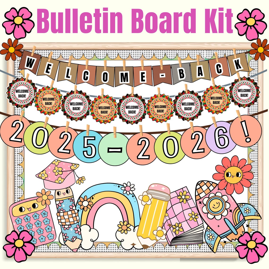 Pastel Classroom Birthday Display | Classroom Birthday Bulletin Board ...