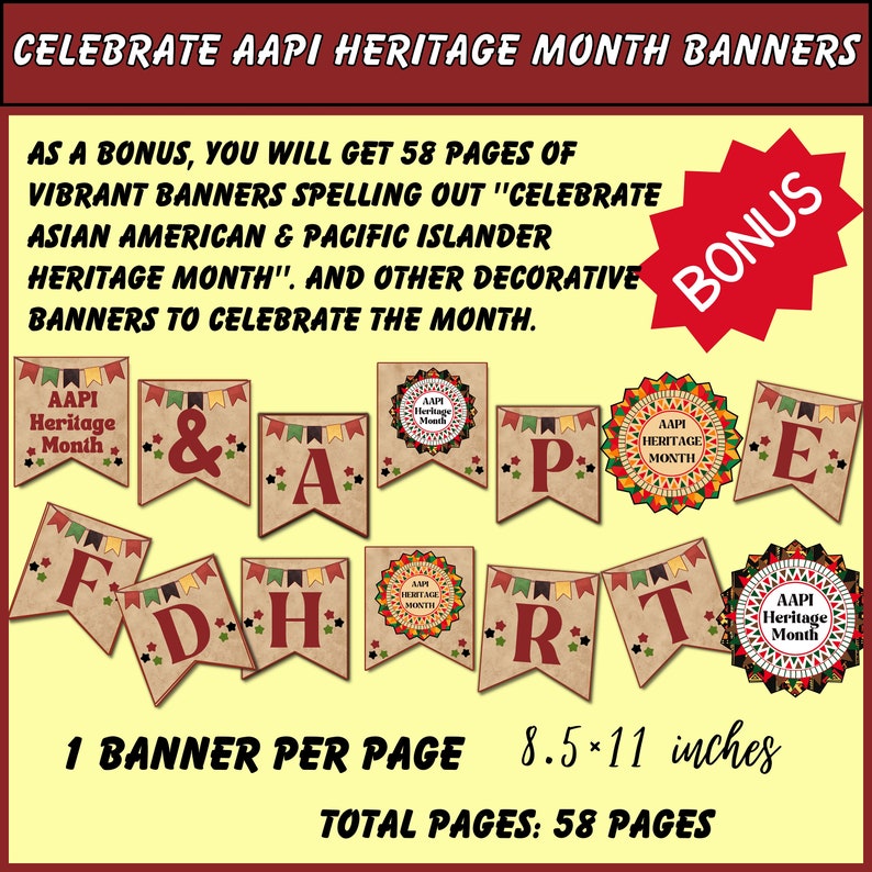 AAPI Heritage Month Printable Biography Posters - Inspiring Leaders for ...