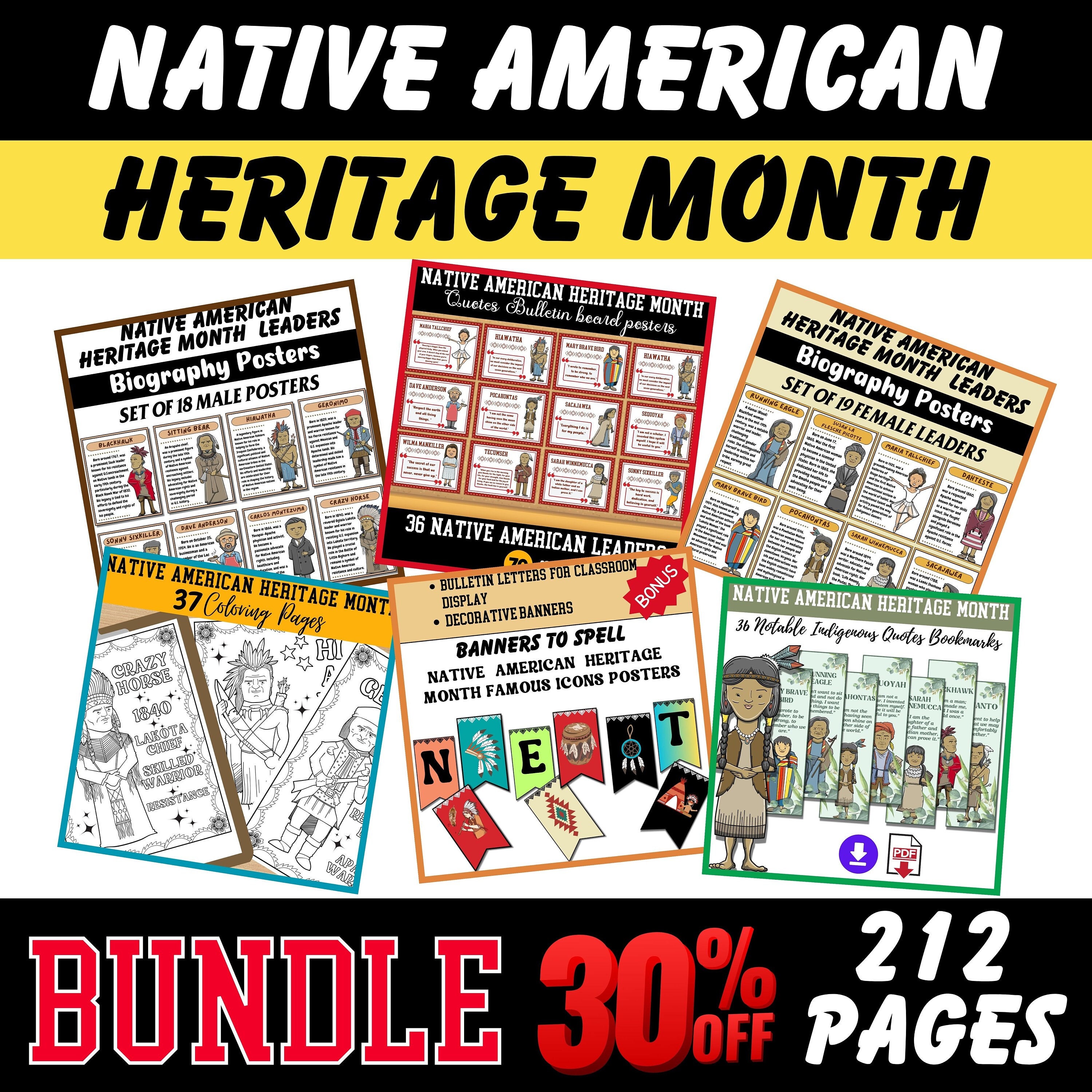 Native American Heritage Month Notable Indigenous Native American ...