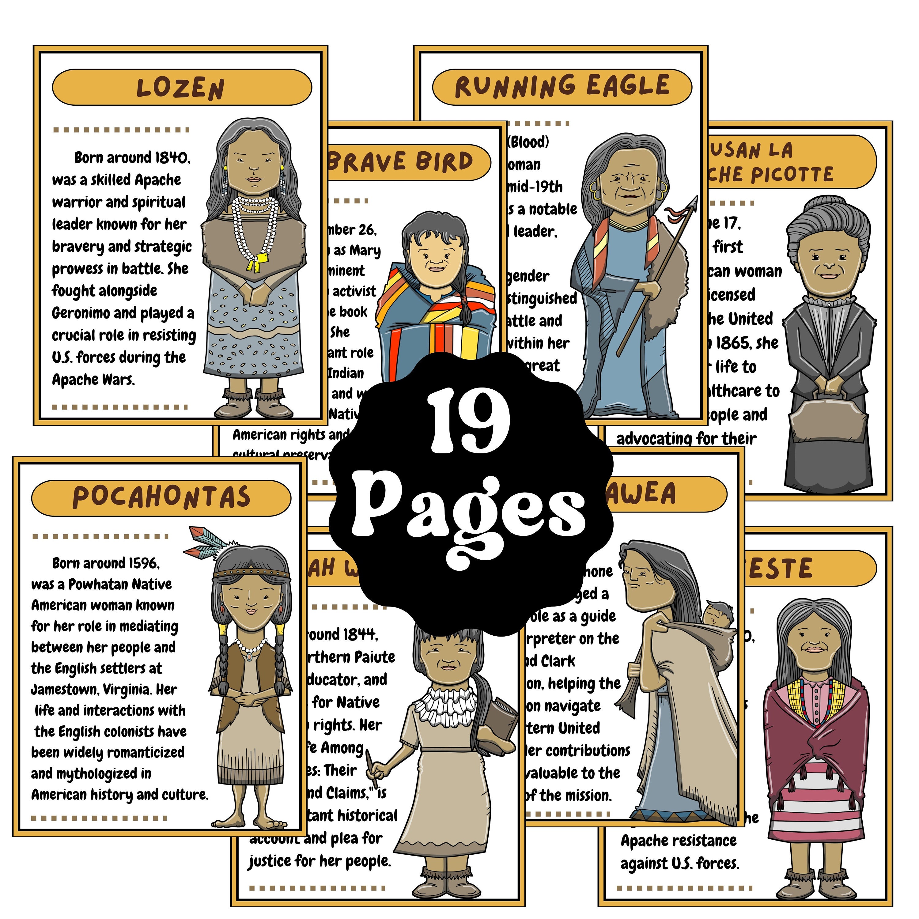 Native American Heritage Month - Notable Indigenous Native American ...