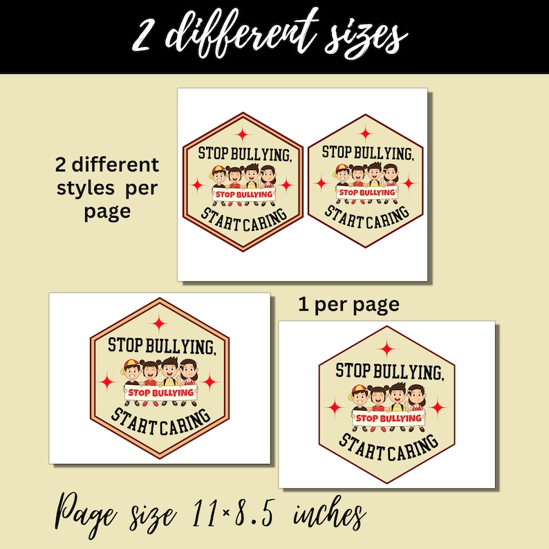 National Bullying Prevention Month Bulletin Board Set-25 Anti Bullying ...