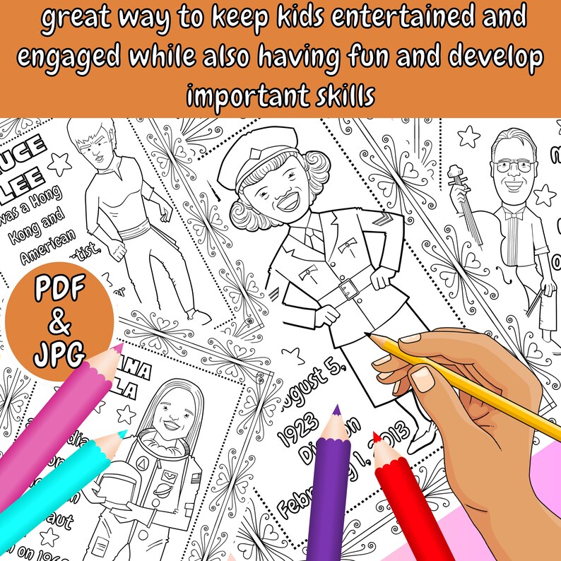 Printable Asian American & Pacific Islander Heritage Month Coloring ...