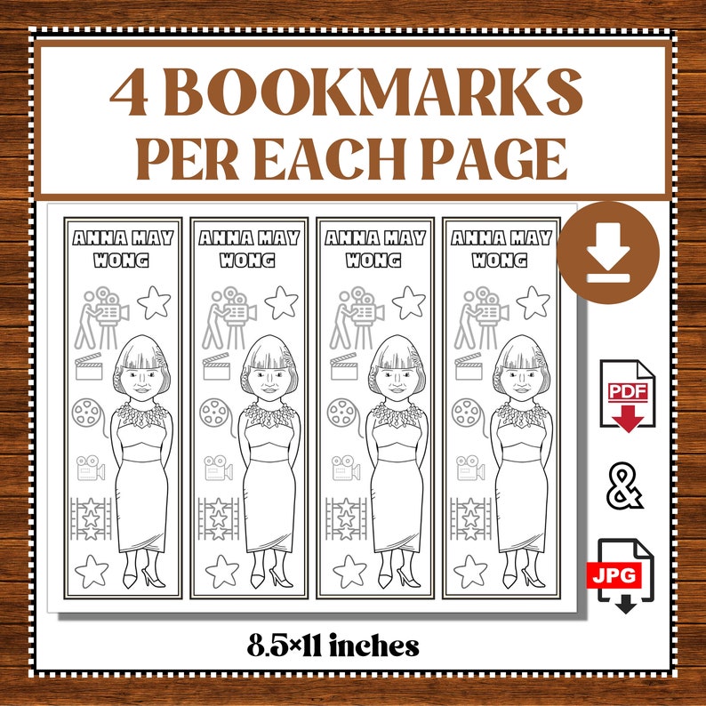 Asian American & Pacific Islanders Heritage Month Coloring Bookmarks ...